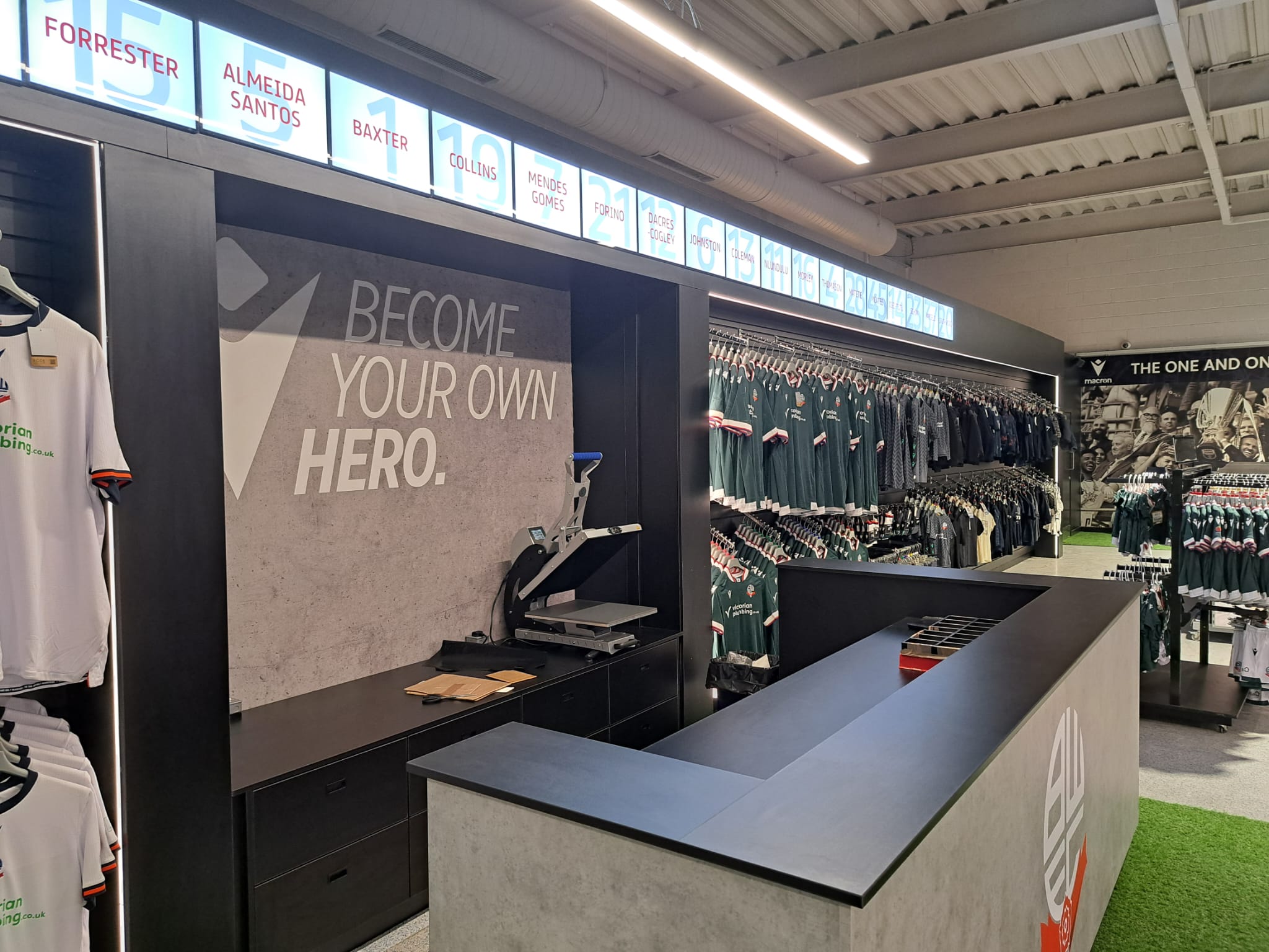 Club Shop To Reopen On Sunday Following Refurbishment | Bolton Wanderers FC