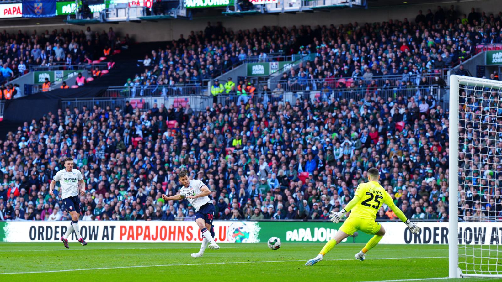Charles | To Score At Wembley The Pinnacle | Bolton Wanderers FC