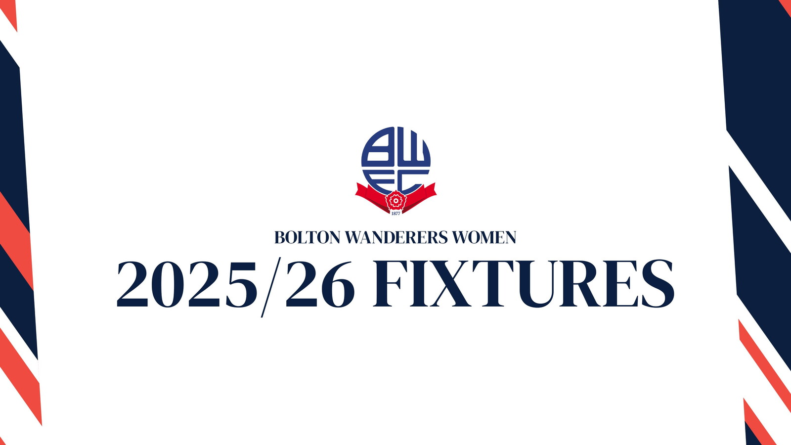 Women | 2025/26 League Fixtures Confirmed | Bolton Wanderers FC