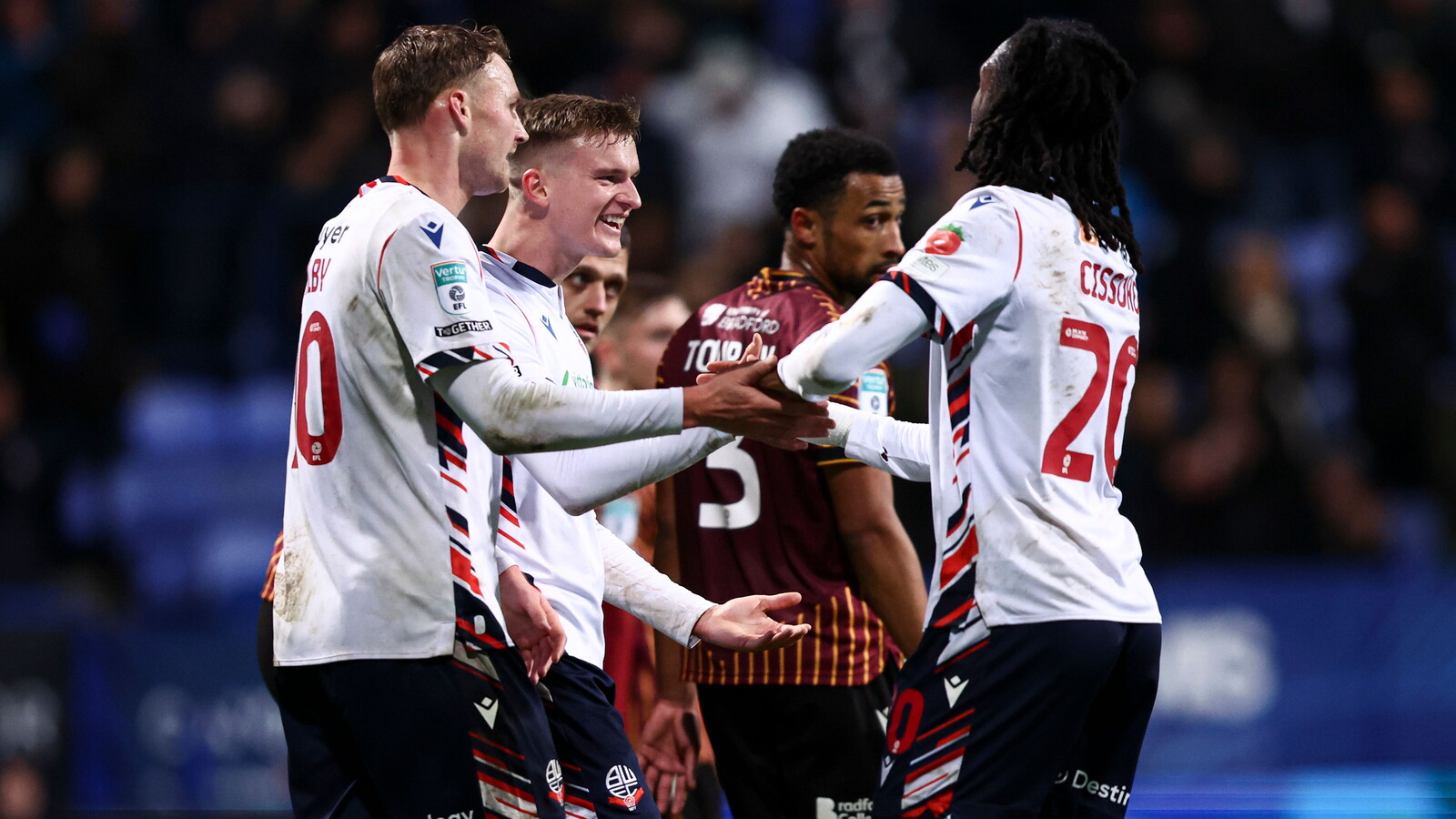 Trophy Report | Wanderers 3 Bradford City 0 | Bolton Wanderers FC