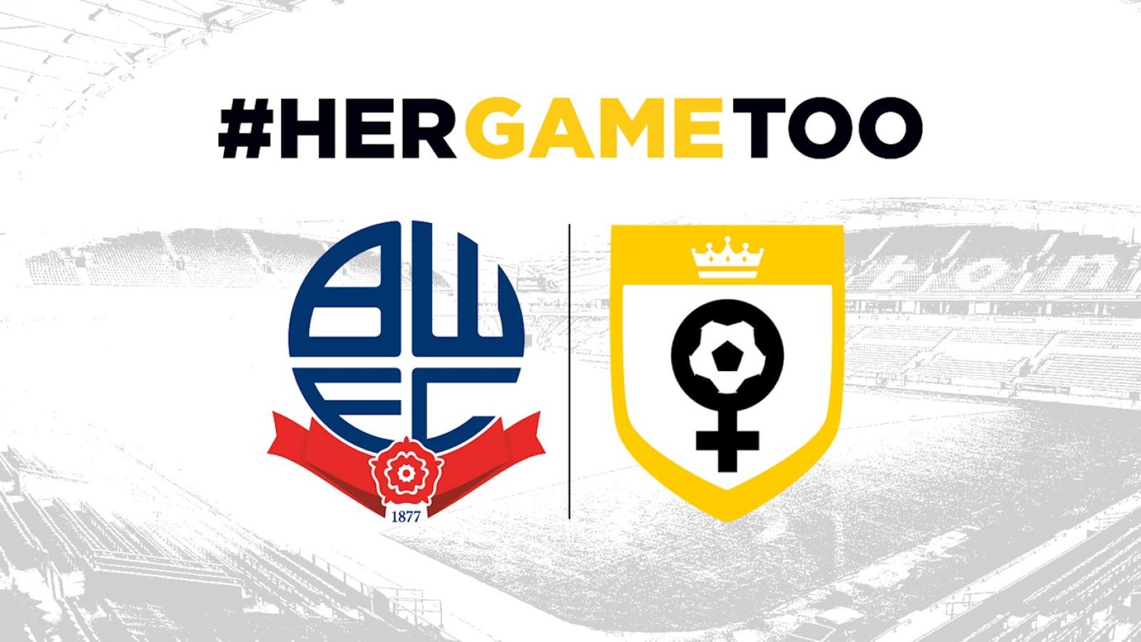 Charlton: Her Game Too Fixture | Bolton Wanderers FC