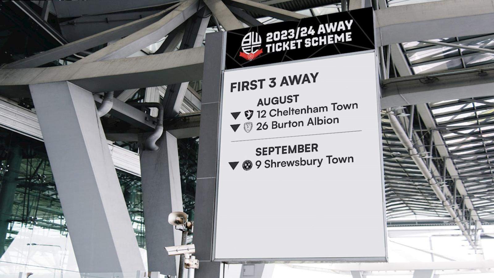 Away Ticketing Scheme 2023/24 | Bolton Wanderers FC