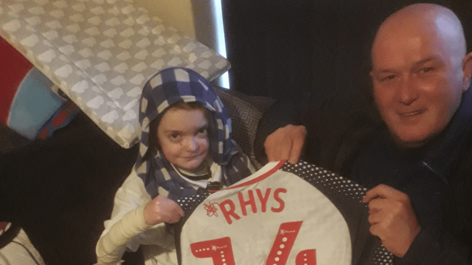 A suprise visit for Saturday's mascot Rhys Williams! | Bolton Wanderers FC