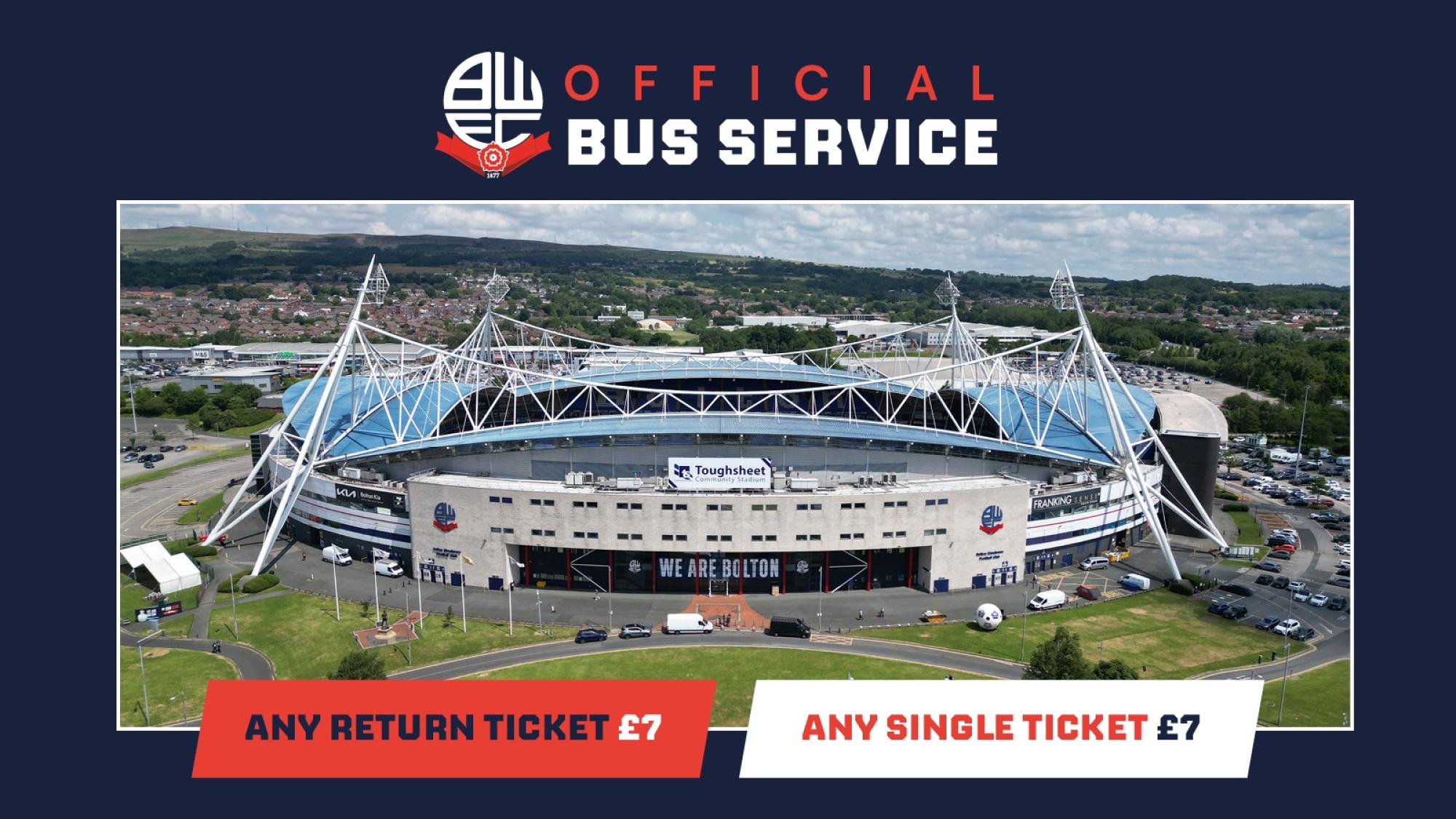 Matchday Buses | Bolton Wanderers FC