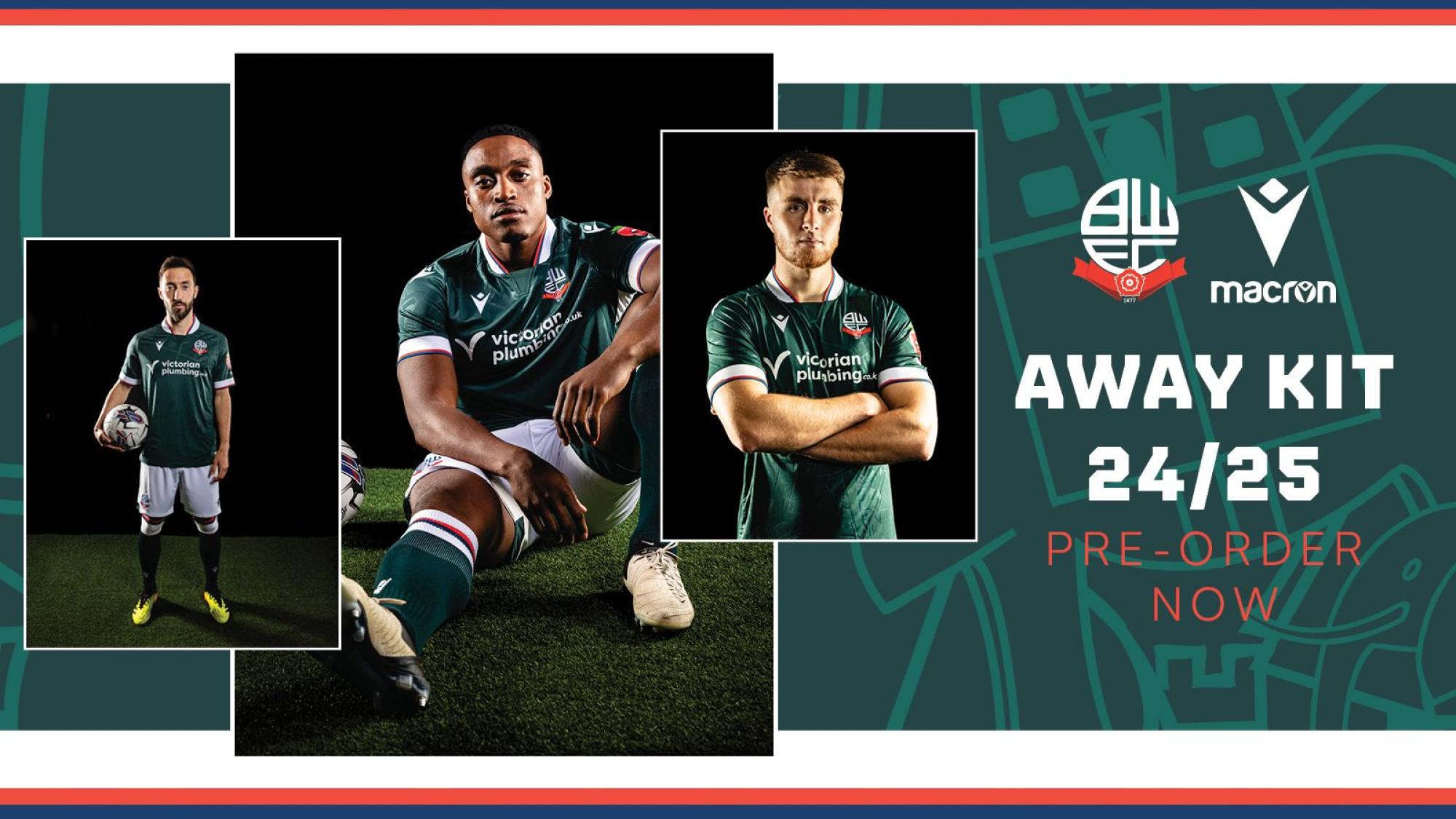 Wanderers Unveil 2024/25 Macron Away Kit! | Bolton Wanderers FC