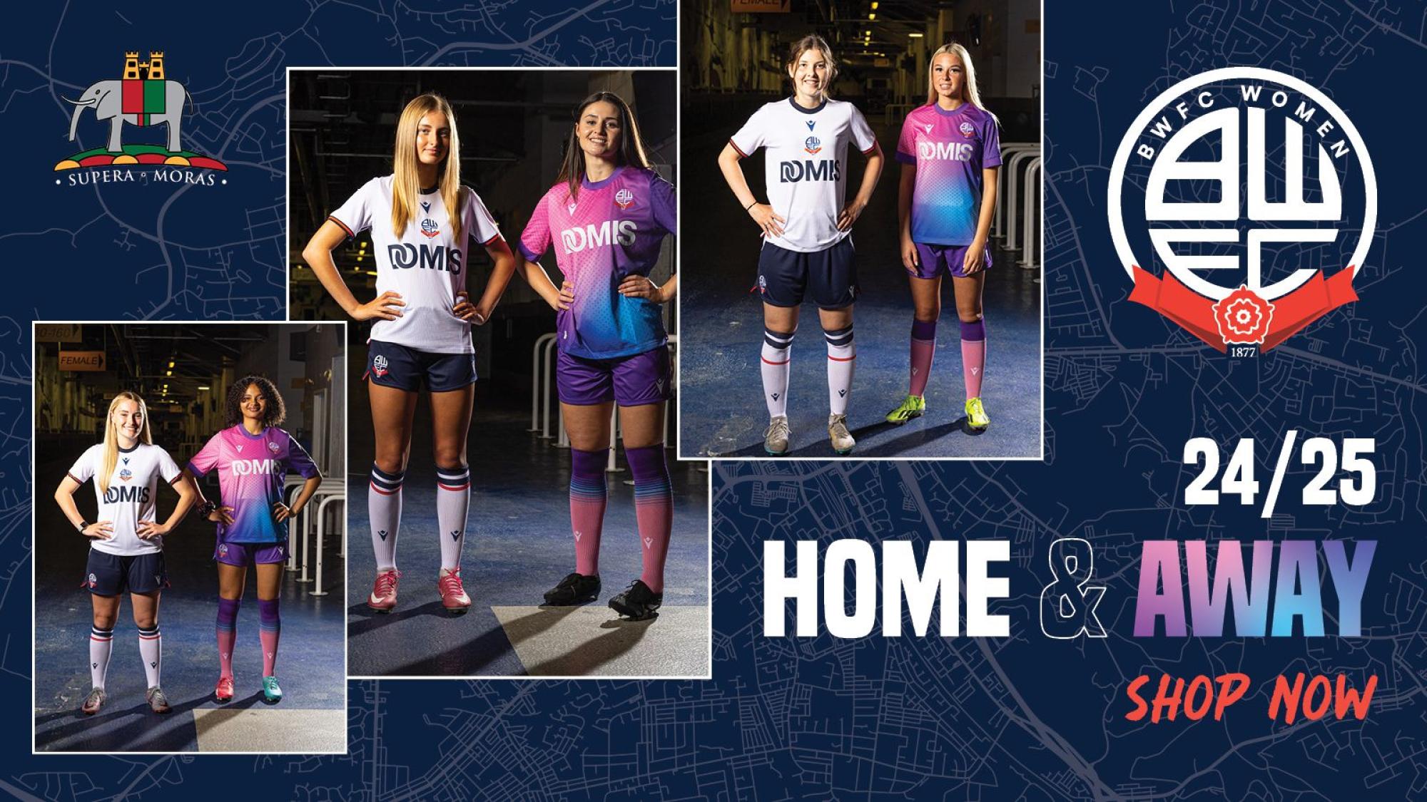 2024/25 Women's Kit On Sale! | Bolton Wanderers FC