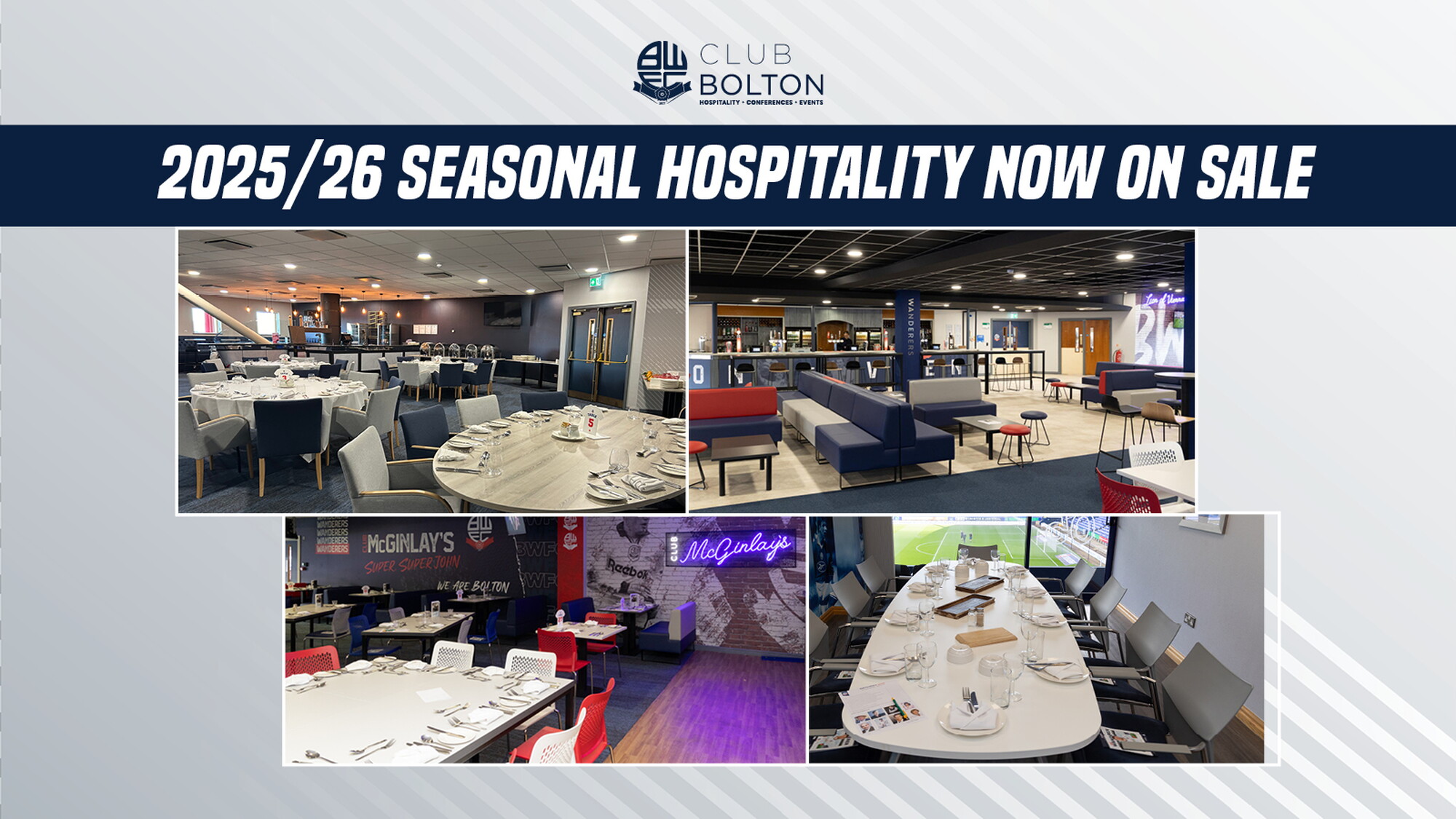 2025/26 | Seasonal Hospitality | Bolton Wanderers FC