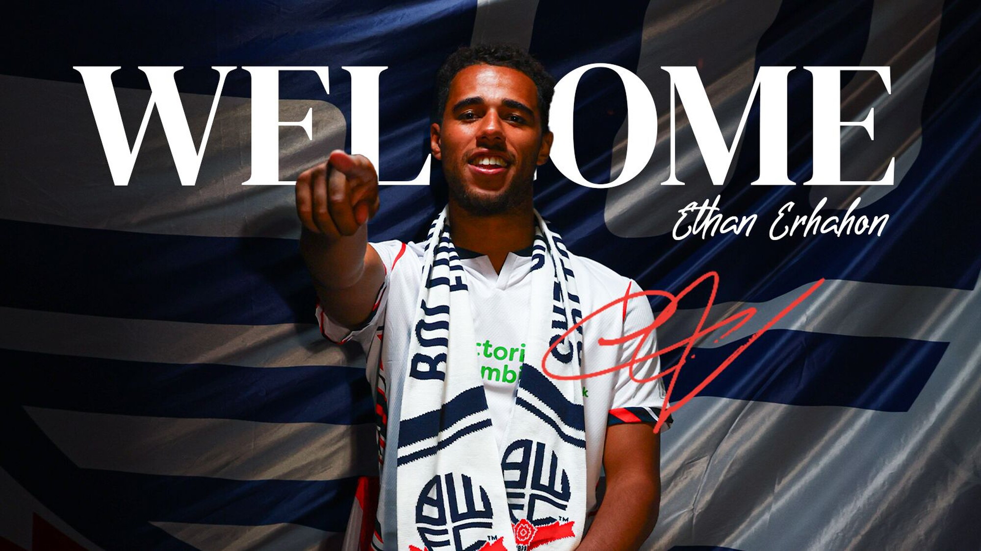 Wanderers Fight Off Interest To Secure Erhahon Signature | Bolton ...