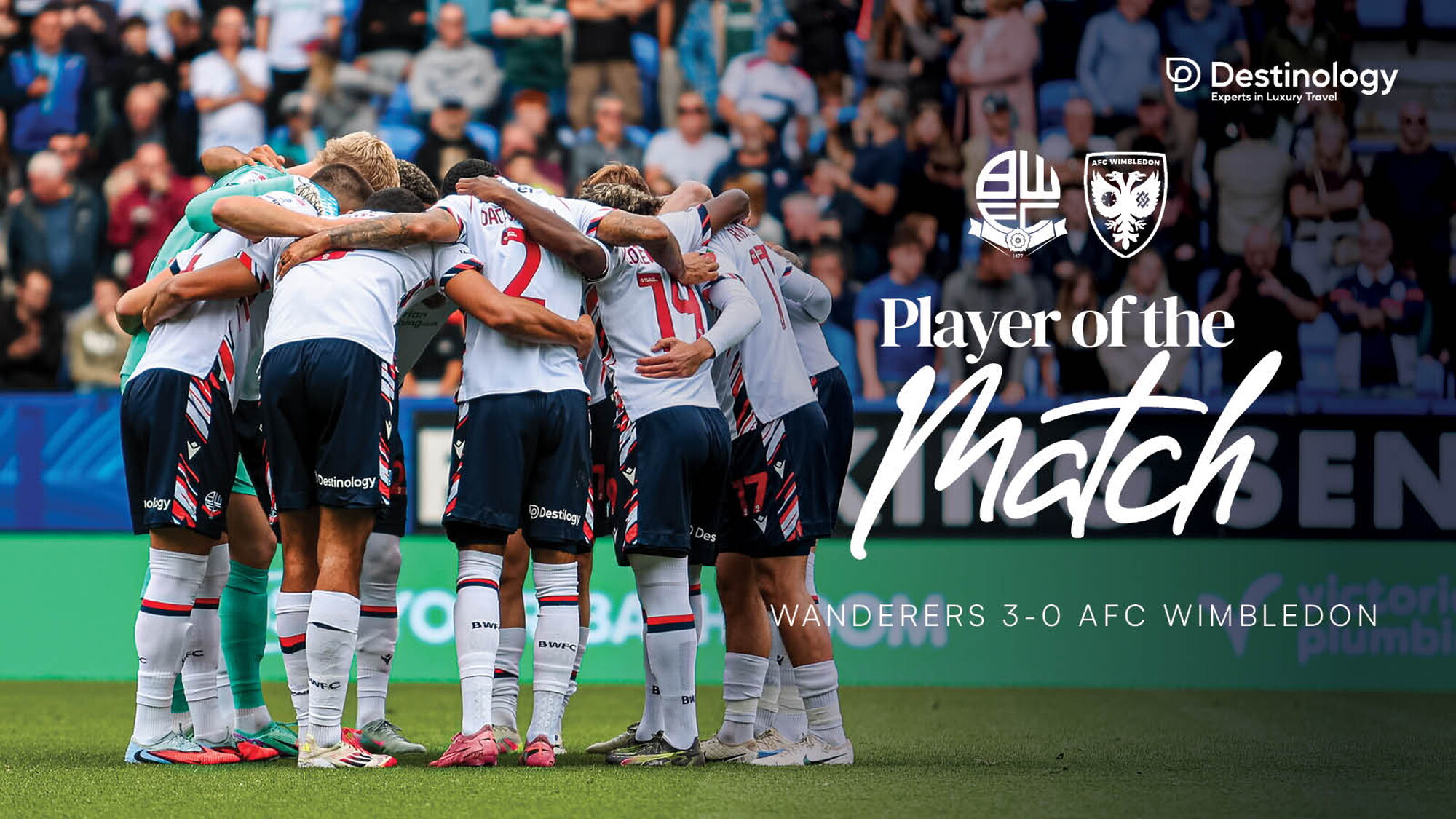 Destinology Player of the Match | AFC Wimbledon | Bolton Wanderers FC