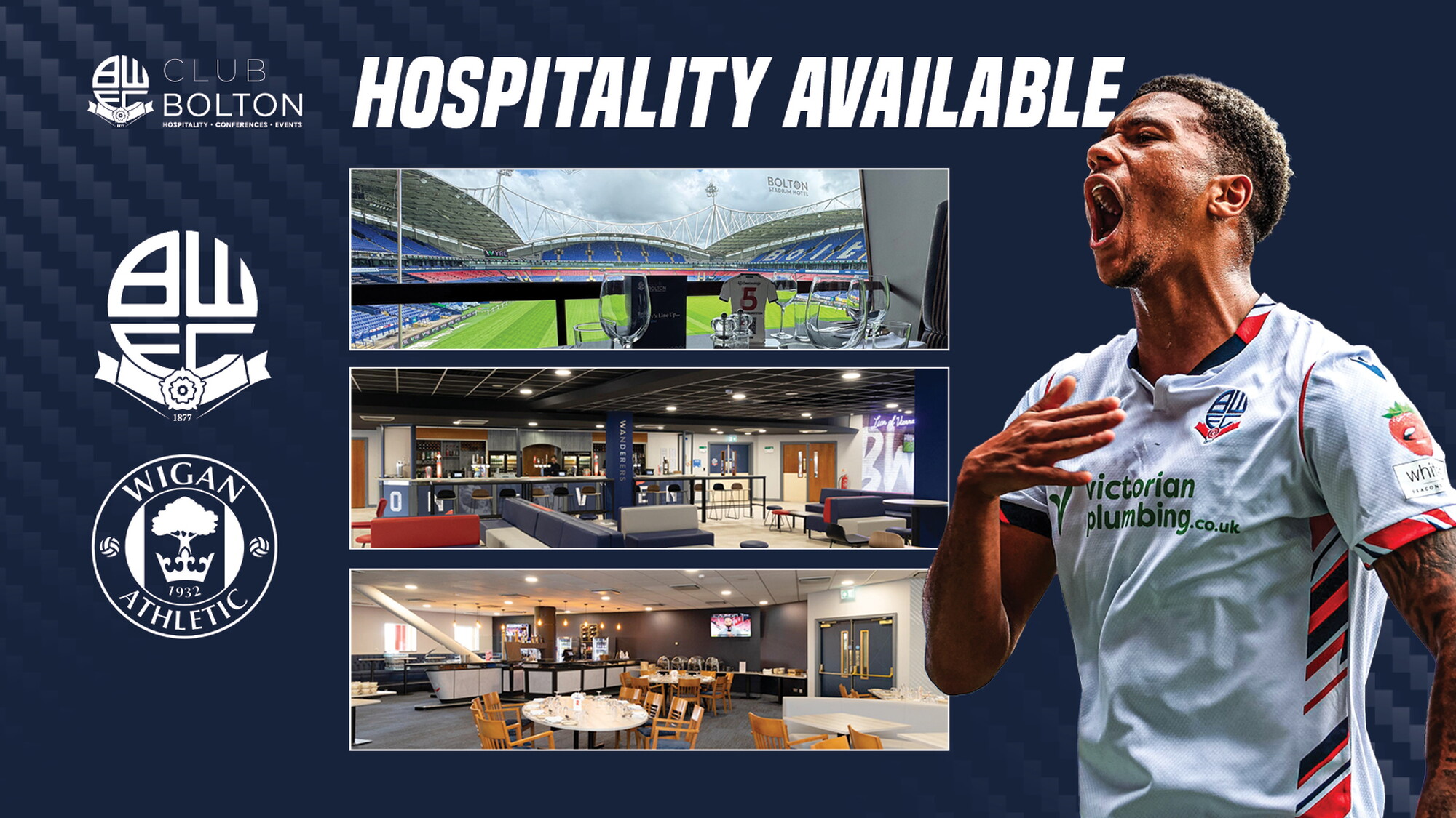 Club Bolton Hospitality | Watch The Match In Style For Wigan Athletic Match | Bolton Wanderers FC