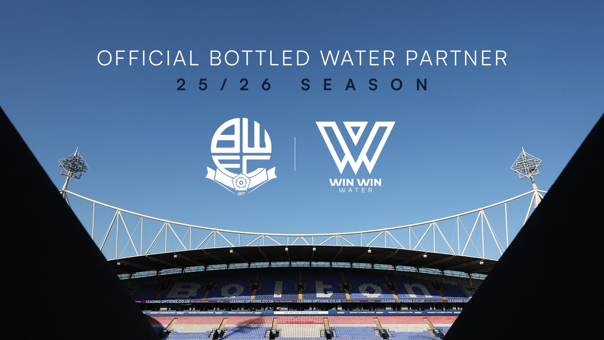Bolton Wanderers Launches Sustainable Partnership with Win Win Water ...