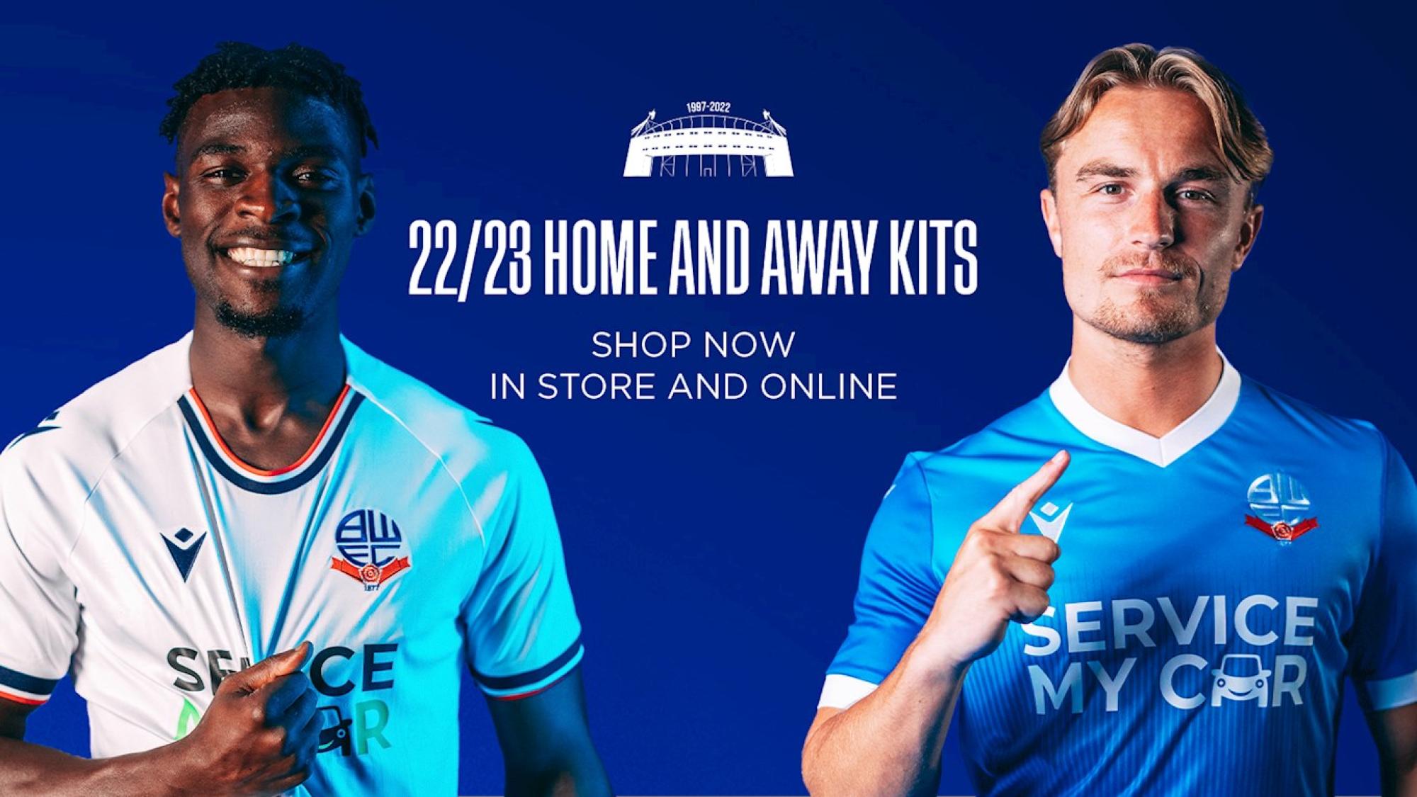2022/23 Kits – Available In Store And Online | Bolton Wanderers FC