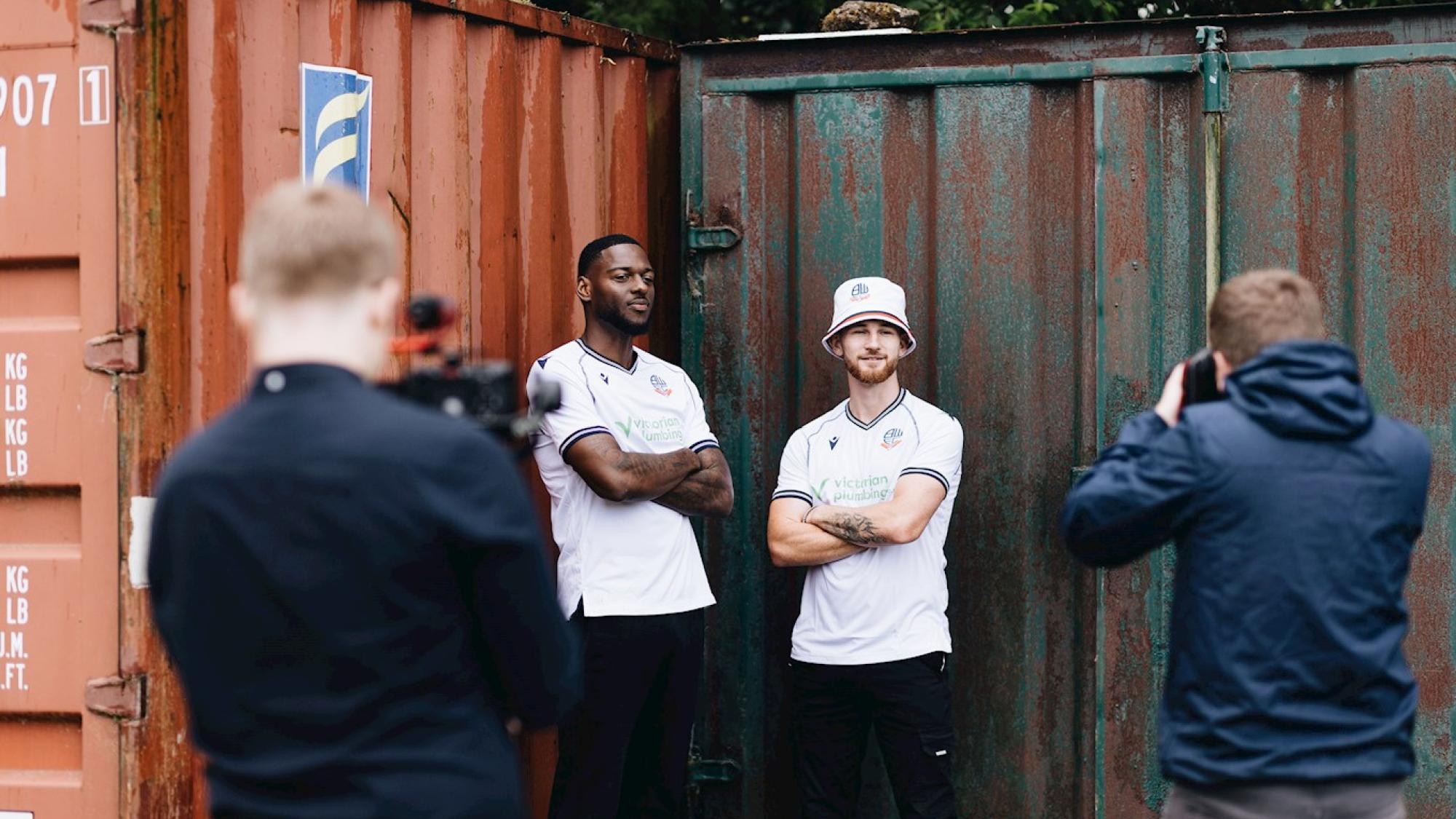 Behind The Scenes: 23/24 Home Kit Shoot | Bolton Wanderers FC