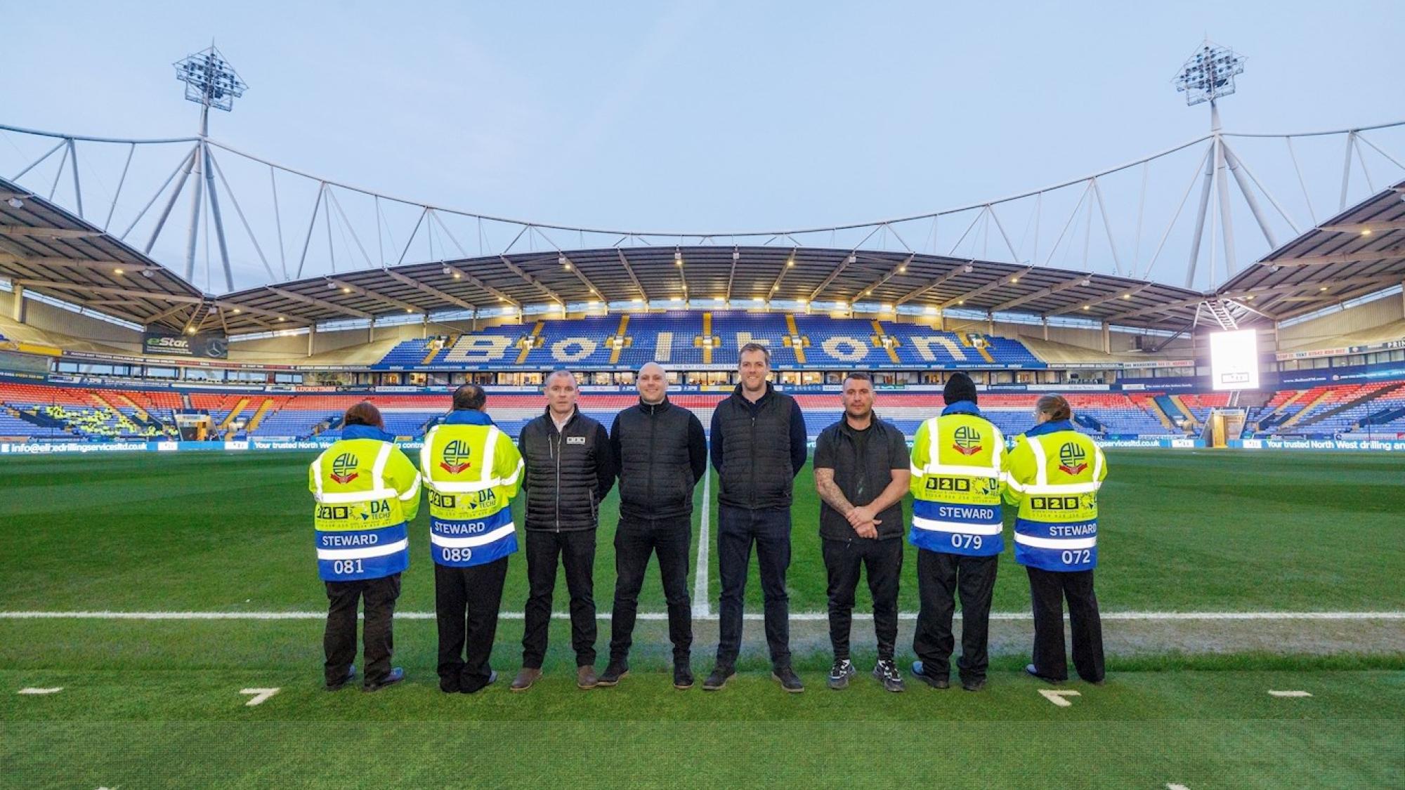 Local Businesses Sponsor Stewards’ Jackets | Bolton Wanderers FC