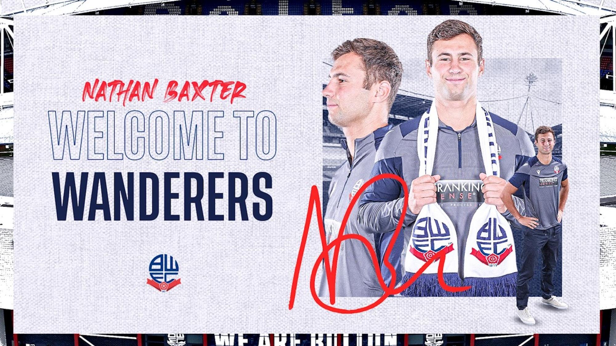 Nathan Baxter Joins Wanderers! | Bolton Wanderers FC