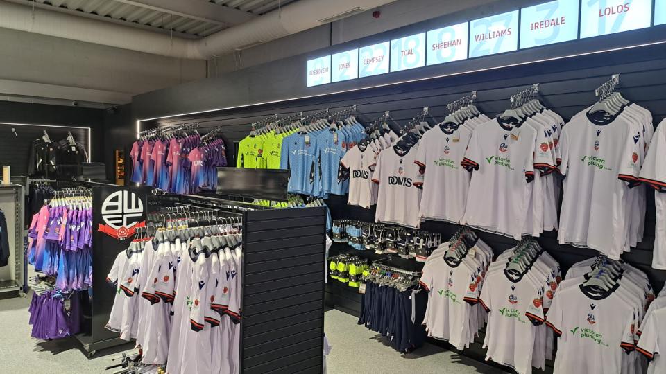 Club Shop To Reopen On Sunday Following Refurbishment | Bolton Wanderers FC