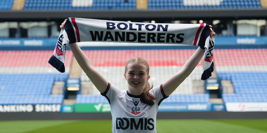 Wanderers Women Sign Ocean Flanagan | Bolton Wanderers FC